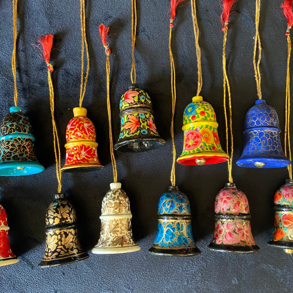 PAPER MACHÉ BELLS - Wanderlust Collectables paper maché decorations ...