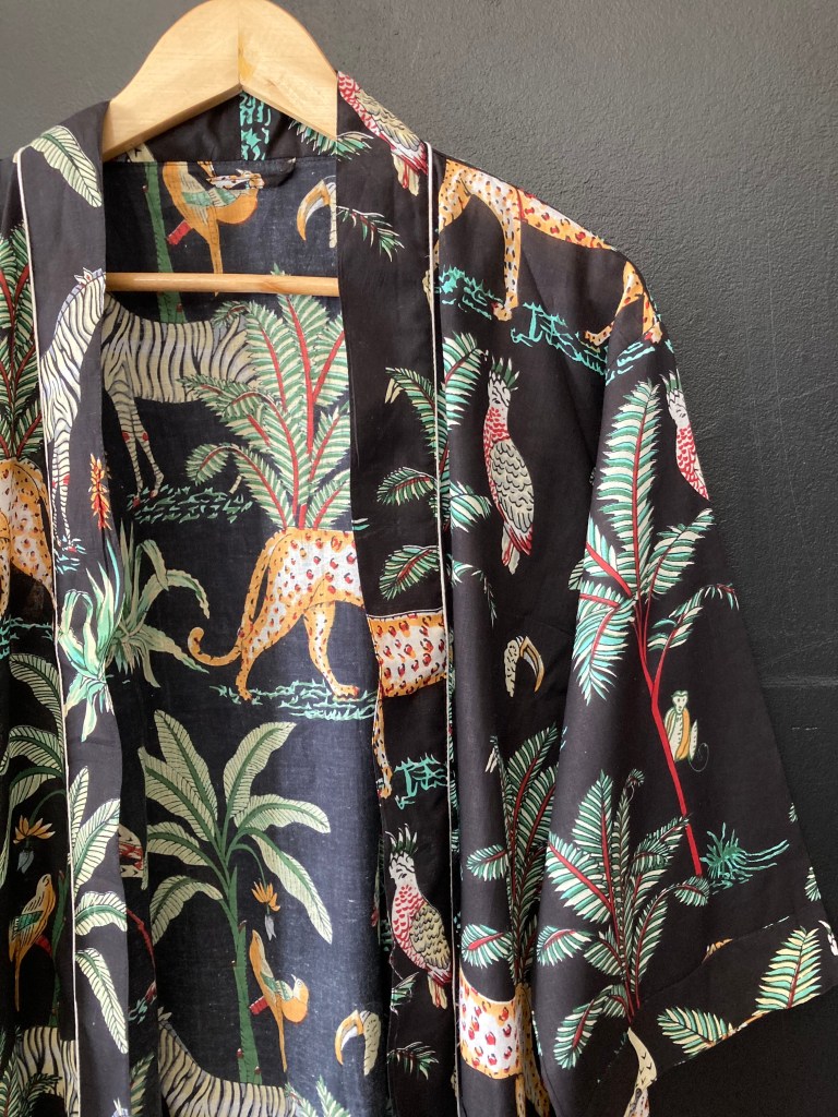 COTTON KIMONO - Wanderlust Collectables pure cotton kimonos pockets