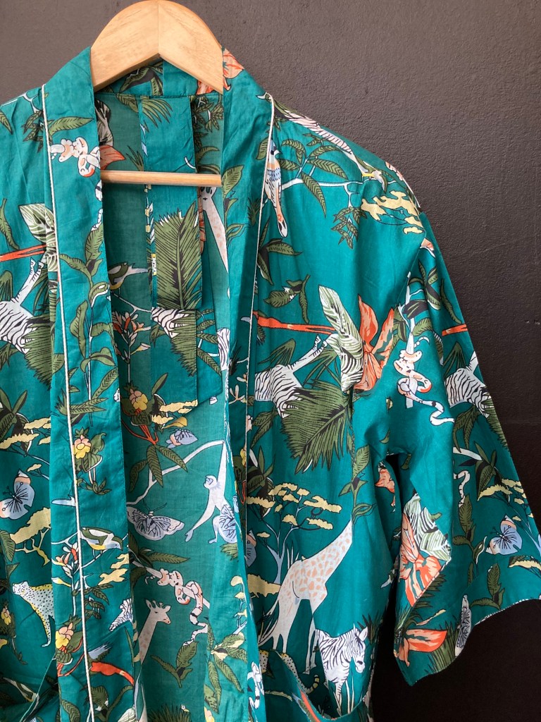 COTTON KIMONO - Wanderlust Collectables pure cotton kimonos pockets